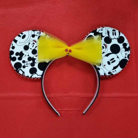 Hand Crafted | Accessories | Custom Mickey Mouse Disney Ears | Poshmark
